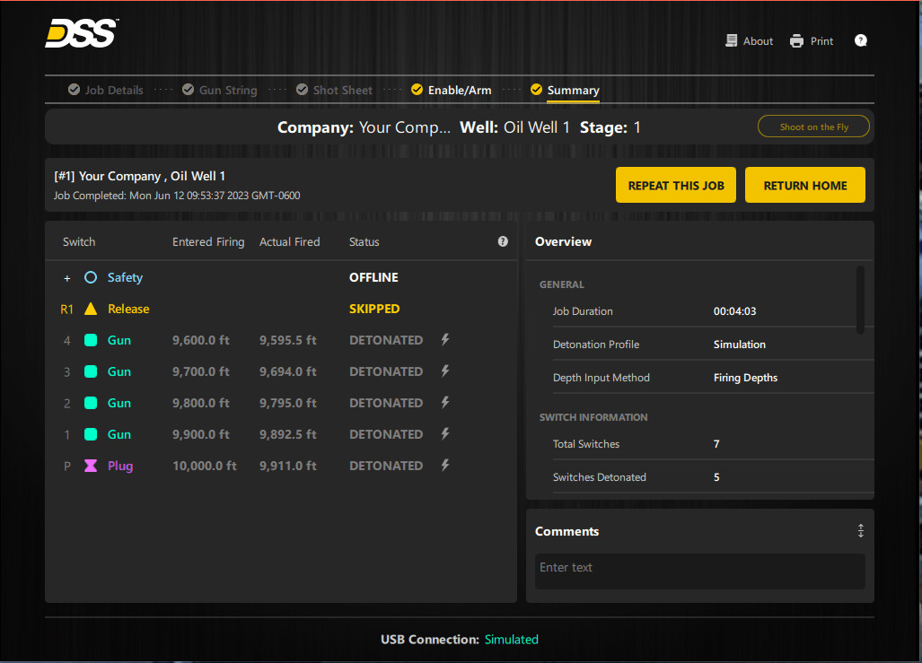 Digital Addressable Switch System (DSS)™ - Yellow Jacket Oil Tools